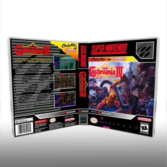 Super Castlevania IV (Super Nintendo Entertainment System, 1991) for ...