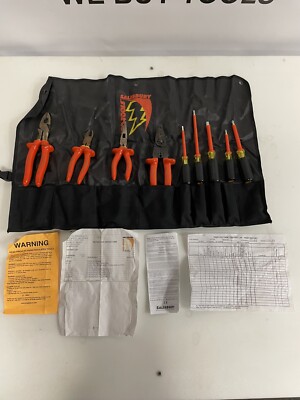 Salisbury Pro-Tools TK9 9-Piece Insulated Lineman's Kit | eBay