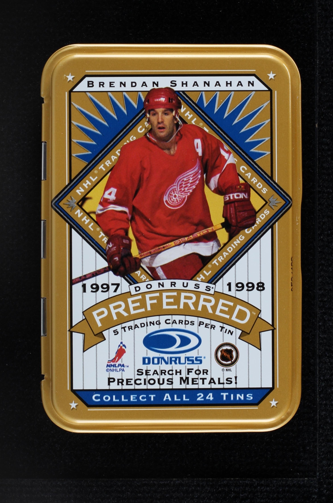 1997-98 Donruss Preferred - Tin Packs Gold #12 Brendan Shanahan /499 ...