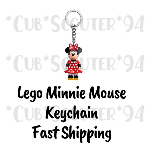 Lego Disney Minnie Mouse Minifigure Key Chain (853999) New + Fast ...