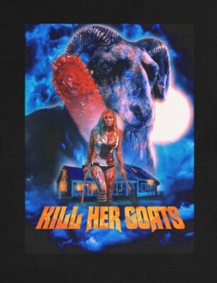 Kill Her Goats Bluray T Shirt Men's Black Extra Large XL Horror Kane ...