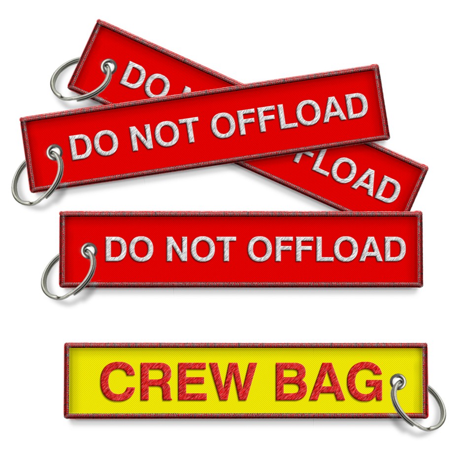 Do Not Offload -Crew Bag Keychain | eBay