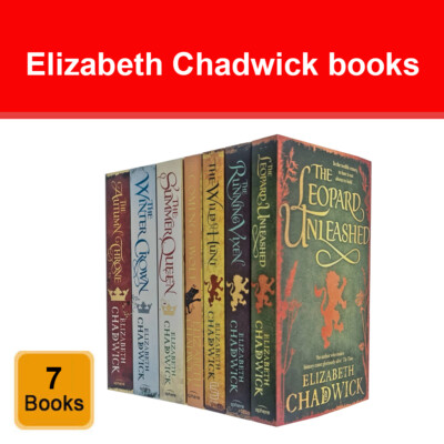 Elizabeth Chadwick Collection 7 Books Set Wild Hunt, Eleanor of ...
