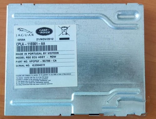 Range Rover Executive Sport Evoque Rear Entertainment Module Rear ...