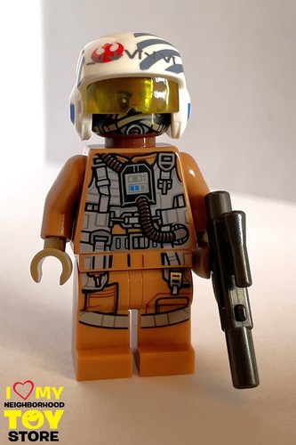 ULTRA RARE — LEGO sw1005 RESISTANCE BOMBER PILOT FINCH DALLOW (75188 ...