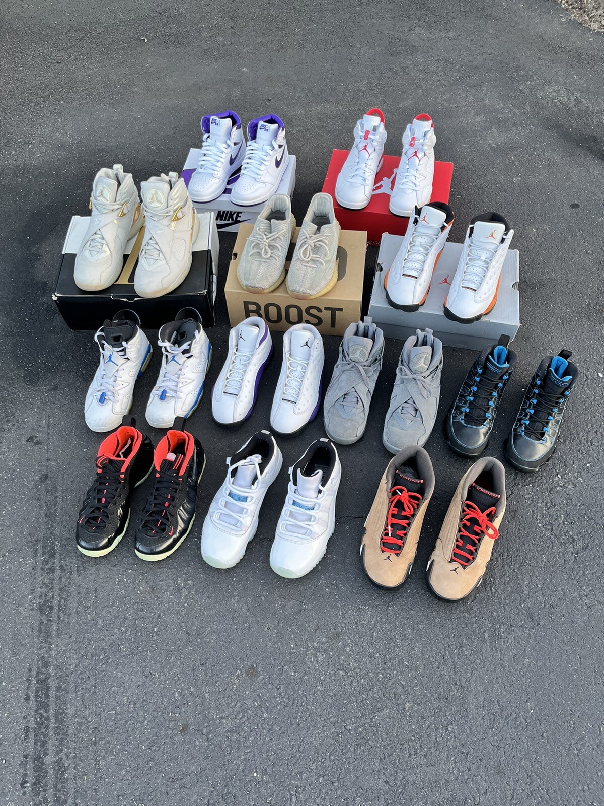 Nike X Jordan X Adidas Sneaker Collection Sizes Range… - Gem