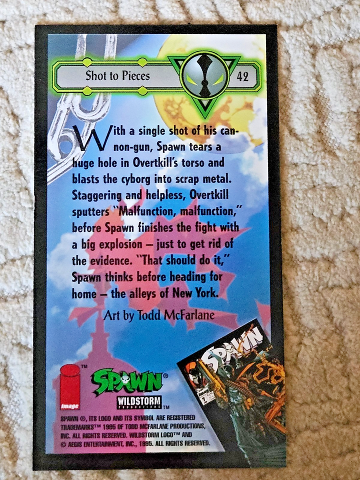 1995 Wildstorm Spawn Trading Cards, Singles, You Pick Complete your Set ...