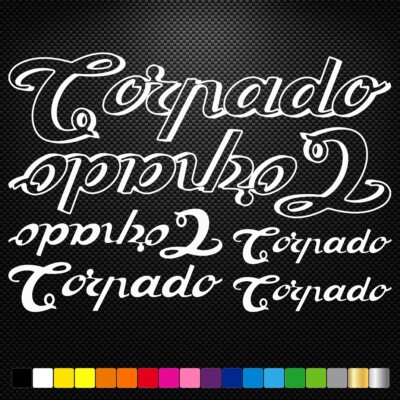 TORPADO - KIT Vinyl Decals Stickers Sheet Bike Frame Cycle Cycling ...