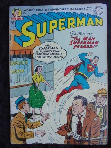 SUPERMAN #93 1954 DC GOLDEN AGE ACTION COMICS | eBay