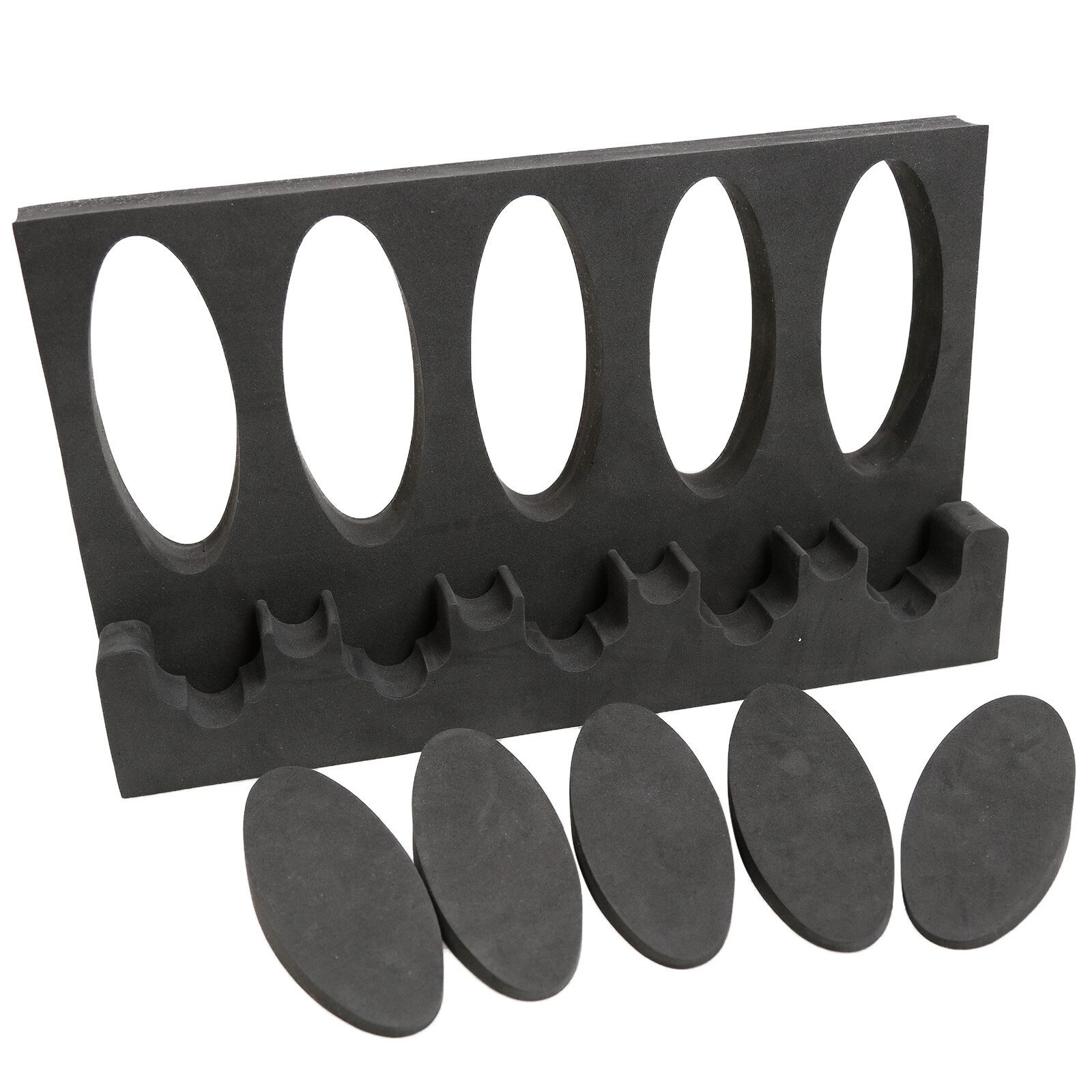 Foam Gun Rack Kit 5 Gun Storage with Magnetic Strip+Holder Rifle Wall ...