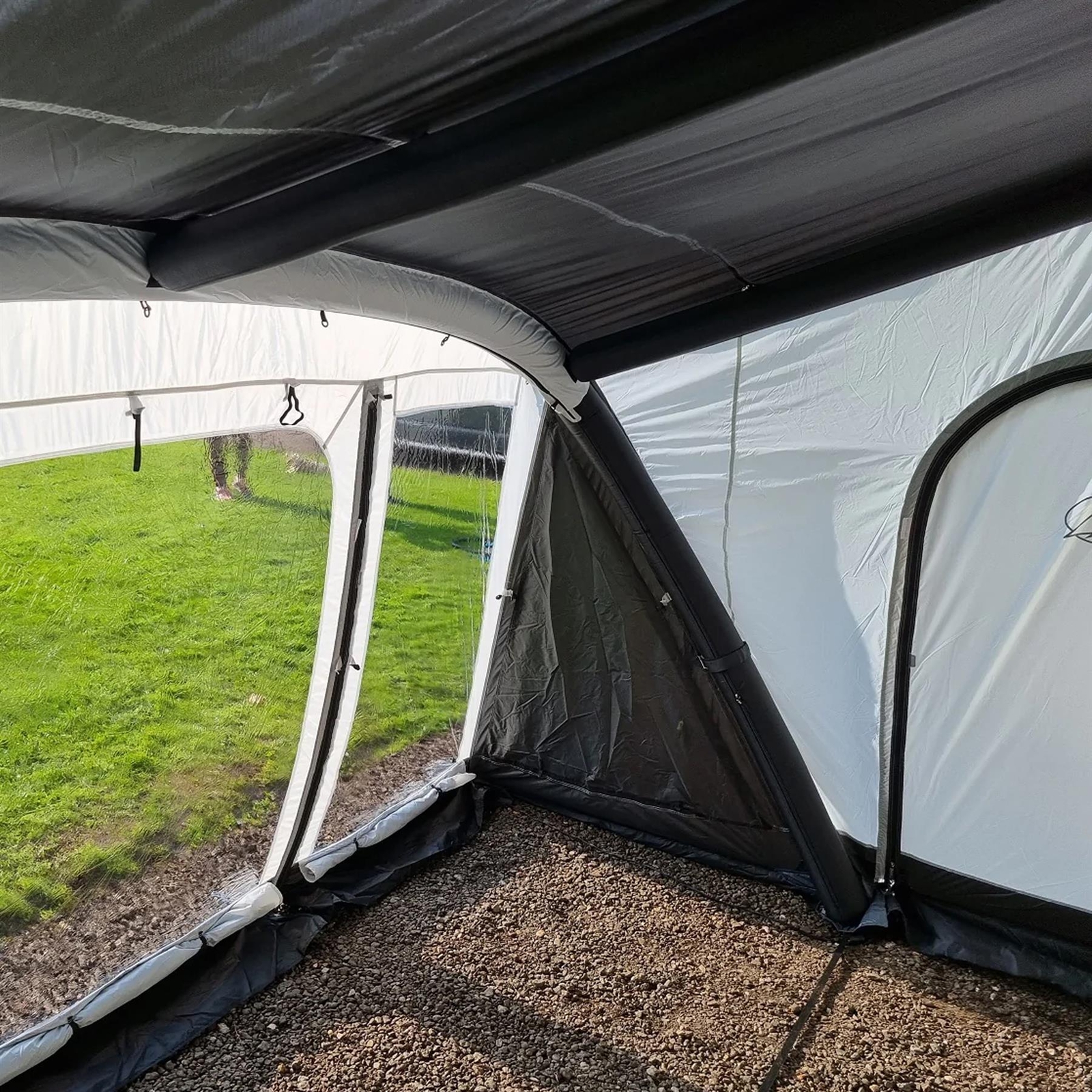 SUNNCAMP CARAVAN AWNING DASH 390 AIR SC INFLATABLE PUMP SIDE CANOPY ...