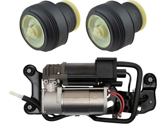 For 2015-2019 BMW X6 Air Suspension Compressor and Spring Kit 56856TSNK ...