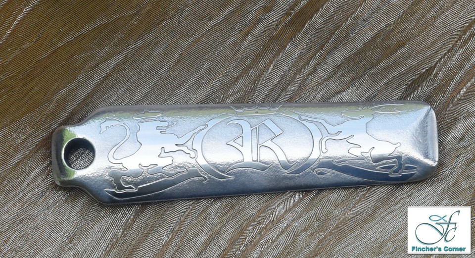 Mauser Crest Lion & Deer Engraved & Crown above YOUR Initial Mauser ...