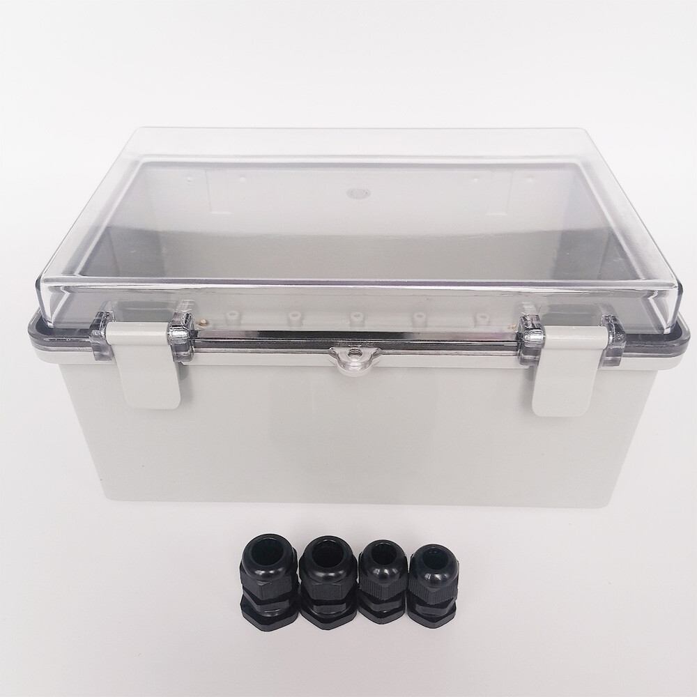 Plastic Electrical Enclosure Waterproof Wall Mount Junction Box w ...