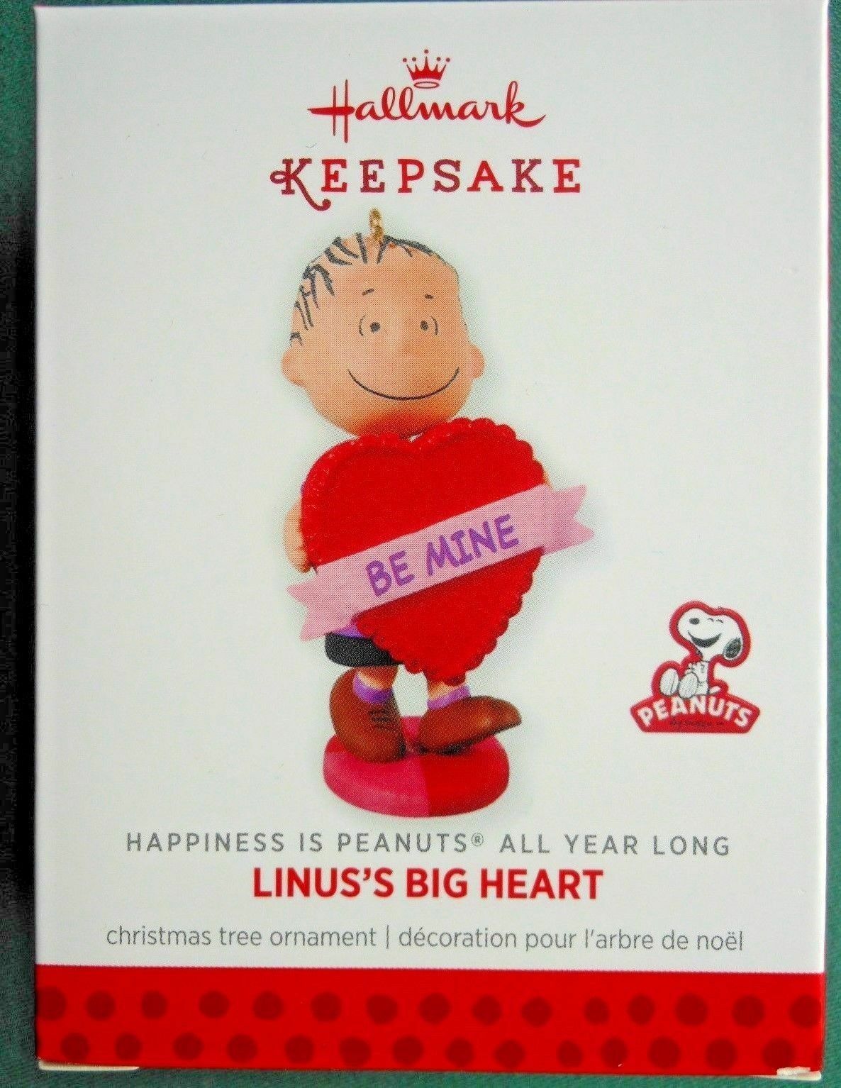 HALLMARK 2014 VALENTINE LINUS Linus's Big Heart PEANUTS #7 Monthly ...