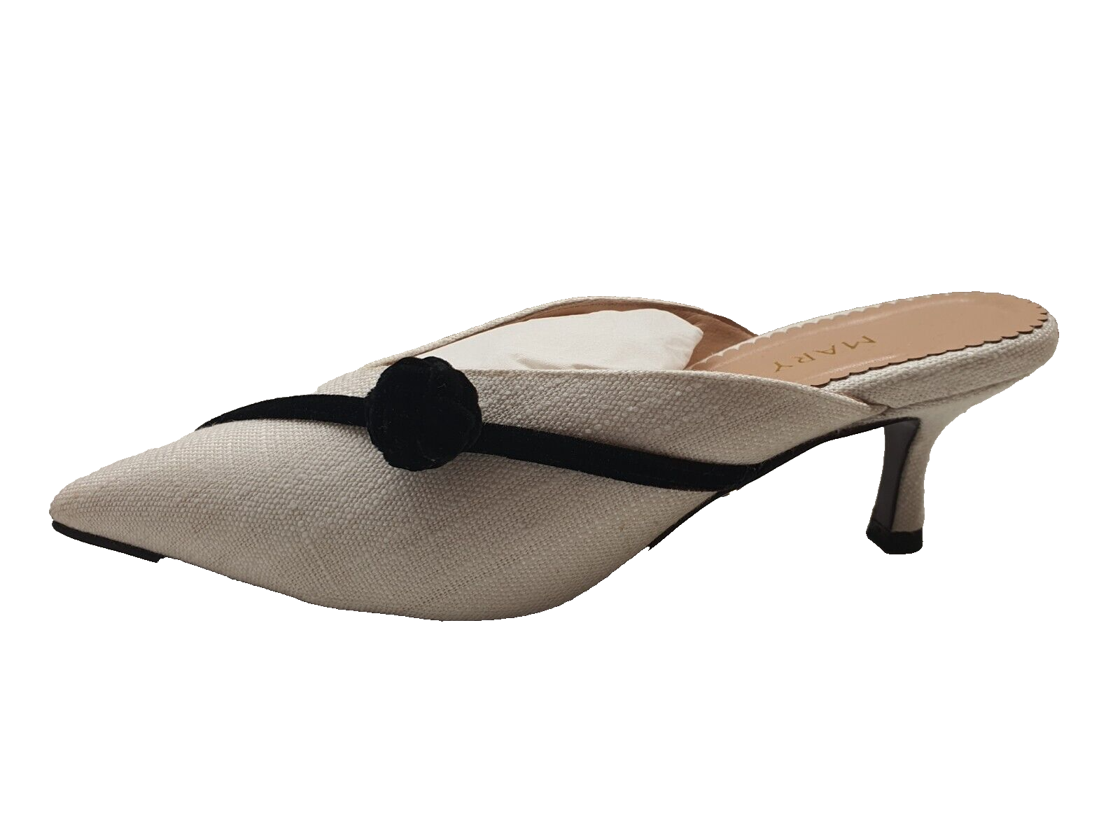 Mary Ching Isabelle white linen shoes size 5.5 / Euro 38 Ideal for ...