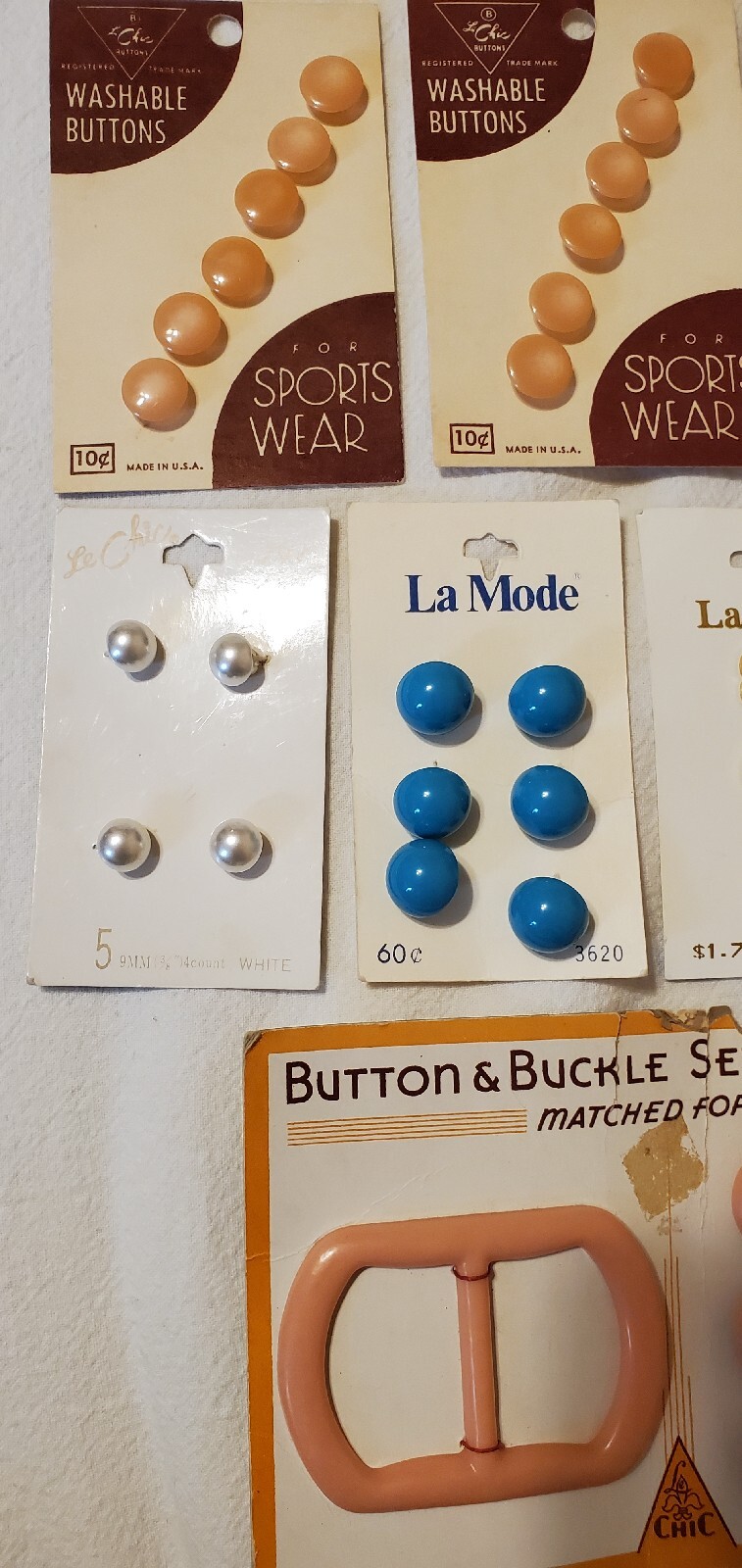 Comprar Vintage Sewing Buttons Buckle Assorted Styles C... en USA desde ...