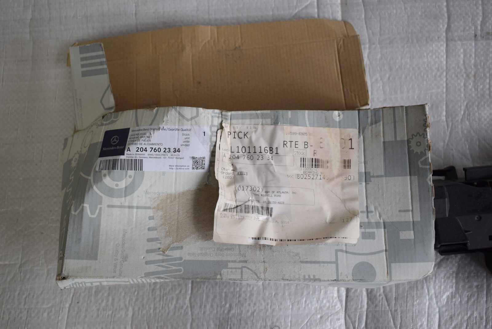 2010-2014 MERCEDES E350 C350 FRONT LEFT HANDLE BASE BRACKET OEM ...