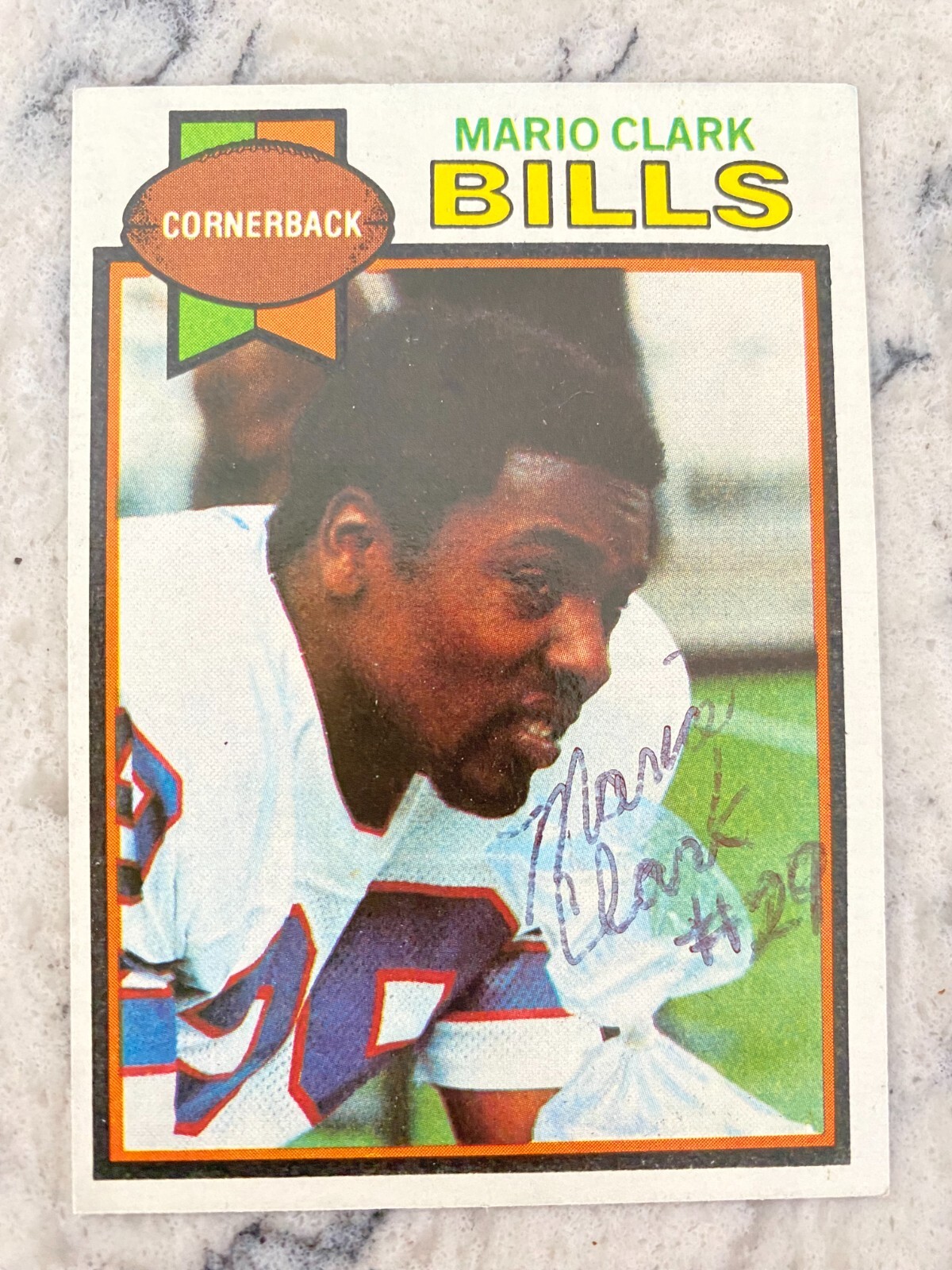 Mario Clark signed BUFFALO BILLS card 1979 Topps | eBay