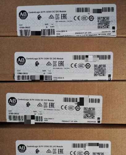 Allen Bradley 1756-OB32 /A ControlLogix DC Output Module 32 Point NEW ...