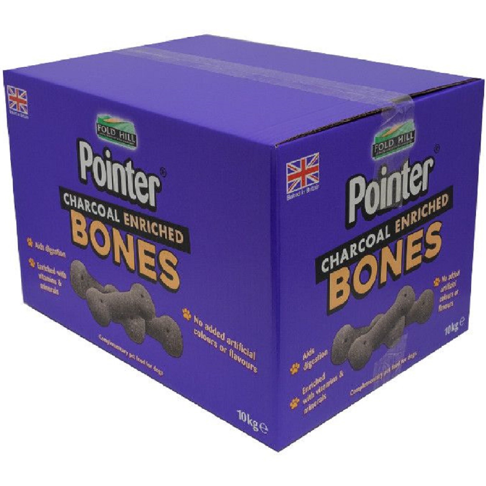 LARGE CHARCOAL BONES - (10kg) - Pointer Dog Biscuits bp PawMits Digestion Ash kg 5014439216364 ...
