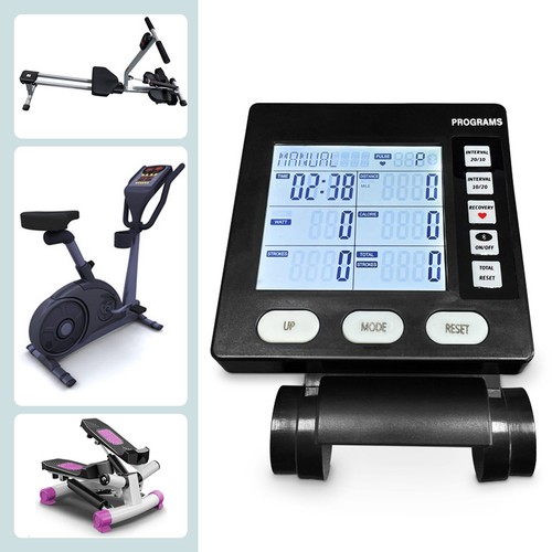 Rowing Machine Display Rower Monitor Fitness Equipment Display LCD ...