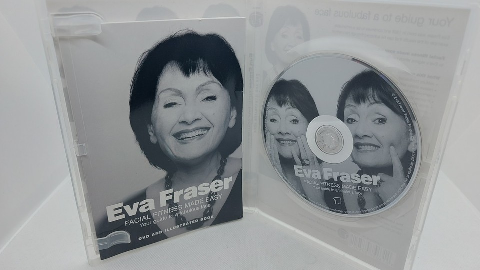 DVD & Illustrated Book - EVA FRASER: Facial Fitness Made Easy - VGC ...