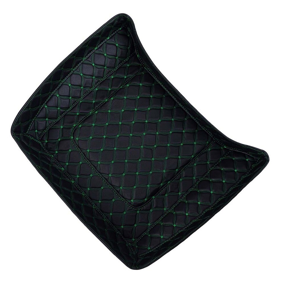 Green Stitching Tour Pak Liner For Advanblack Razor/Harley OEM Chopped ...