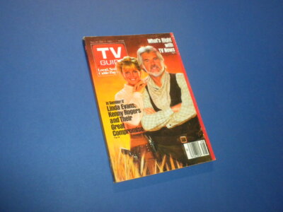 TV GUIDE magazine November 26-December 2, 1983 LINDA EVANS KENNY ROGERS ...