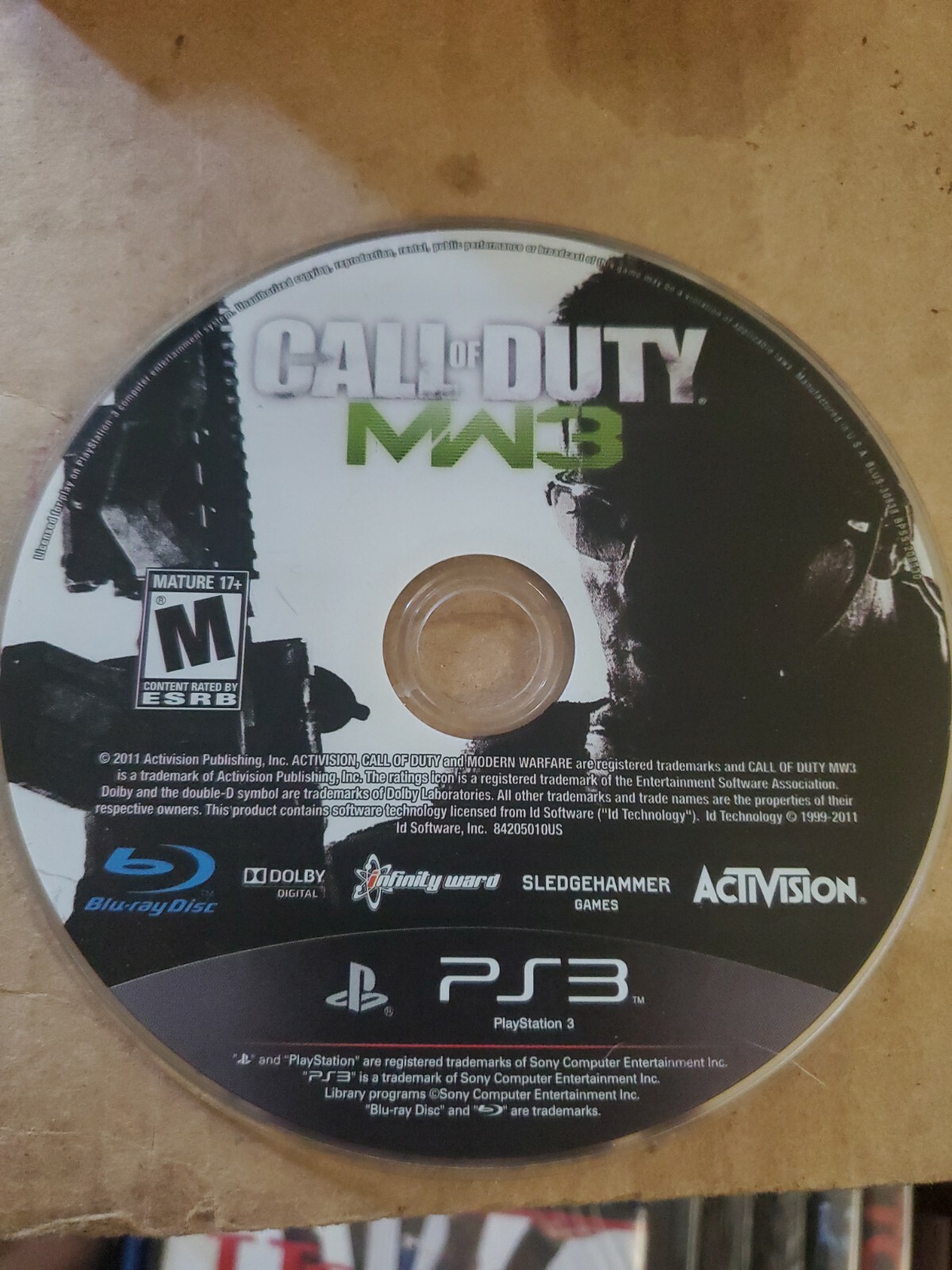 PS3 Call Of Duty MW3, Disc Only | eBay