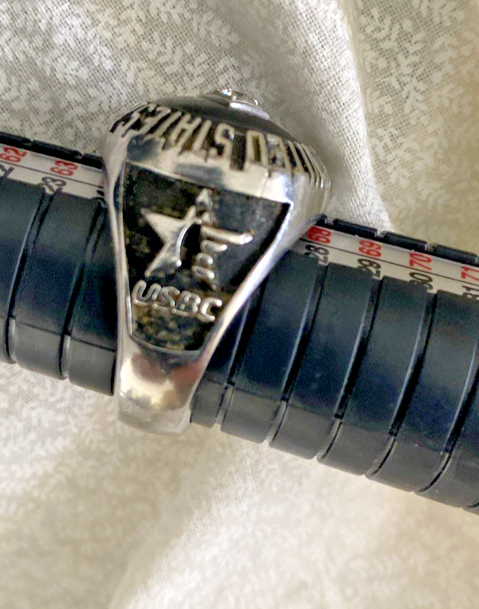 Authentic USBC 800 Game United States Bowling Congress Award Ring Size ...