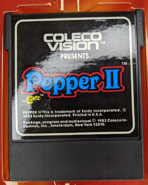 Pepper II (Colecovision, 1983) for sale online | eBay