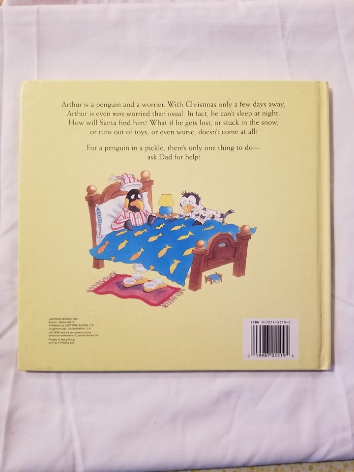 VINTAGE Worried Arthur : A Christmas Story Hardcover Joan Stimson ...