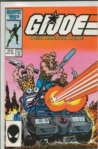 GI Joe #51 1986 Marvel Comics 1st Zandar | eBay