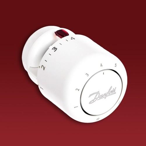 Danfoss AERO RA Click Thermostatic Gas Radiator Valve TRV 015G4595 7°C ...