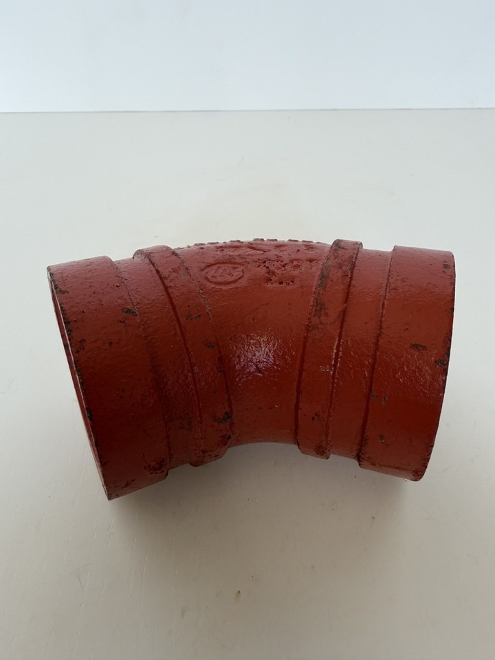 Victaulic FireLock 2″ Grooved 45° Elbow Sprinkler Fitting Style 003 ...