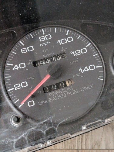 OEM 94-97 Acura Integra GSR Instrument Gauge Cluster Tach Speedo B18C1 ...