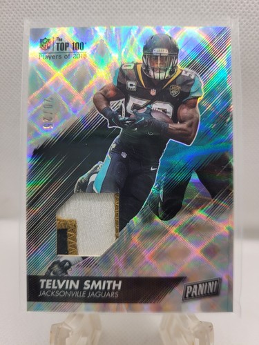2018 Panini Day The Top 100 Telvin Smith SICK 3 Color Patch Sp /25 🔥 ...
