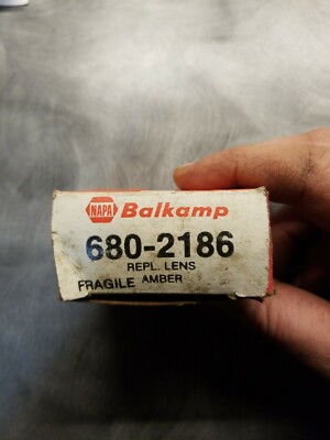 Napa Bulkamp Amber Replacement Lens 680-2186 | eBay