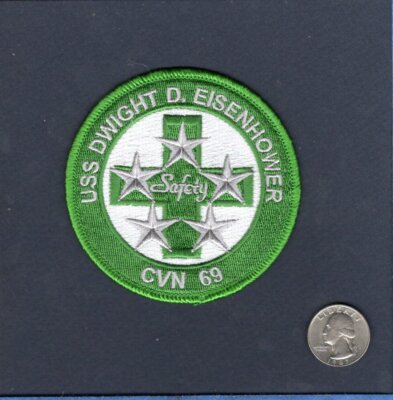 CVN-69 USS EISENHOWER Safety Department US Navy Ship Squadron Cruise ...