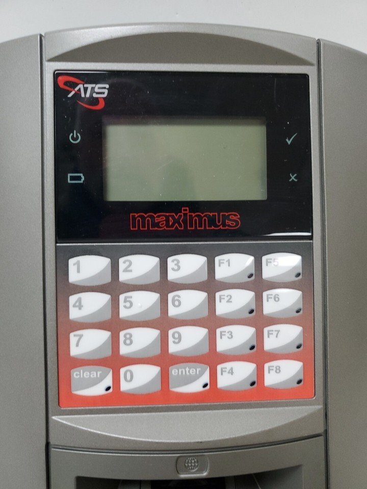 ATS Maximus MXS2105 MXS2105/12 Fingerprint and Barcode Time Clock ...