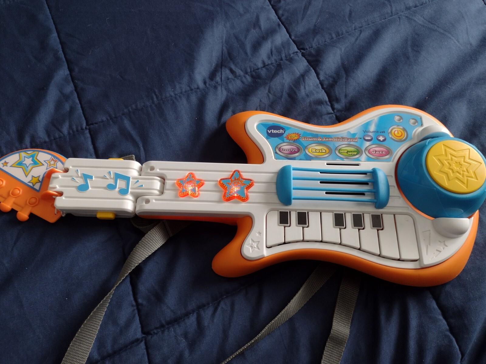 Vtech Strum & Jam Kidi Musical Guitar Keyboard Drums Musical Toy Lights ...