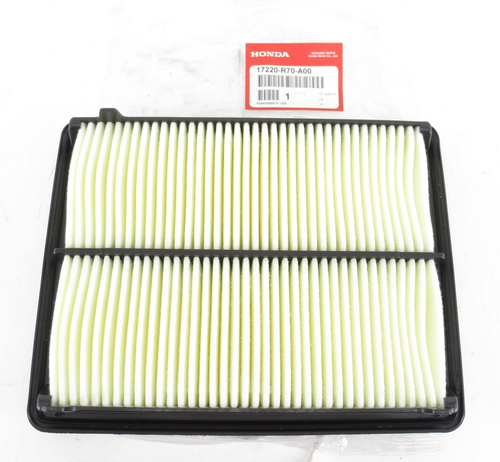 Genuine OEM Honda Acura 17220-R70-A00 Engine Air Filter Element Accord ...