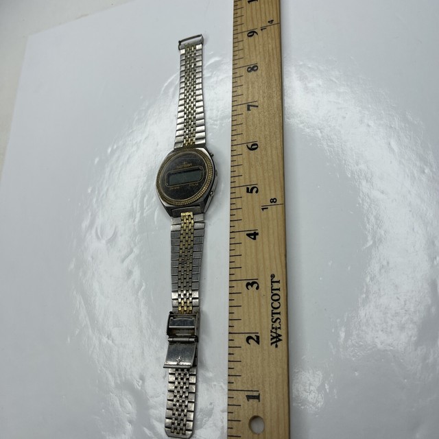 Sensor TriLite Mens Digital LCD stainless watch MDSI3H Battery for sale ...