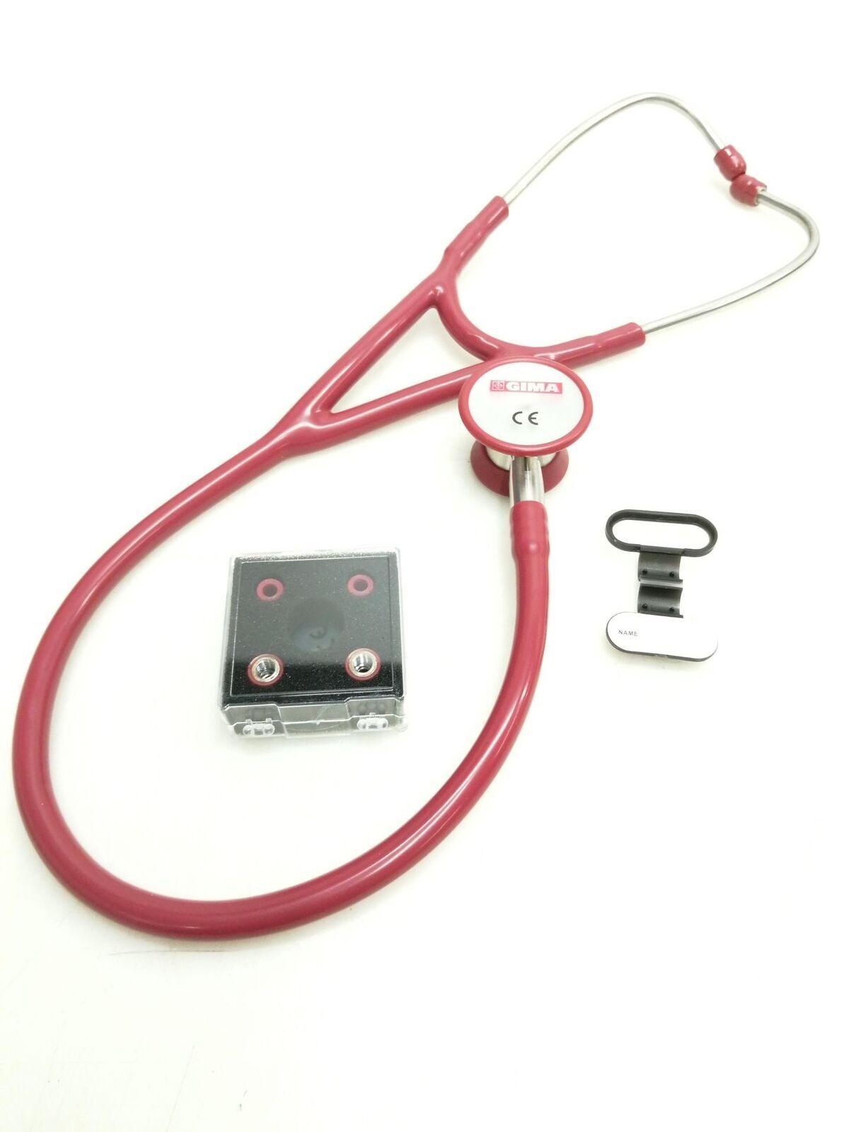 Gima - stéthoscope classique de cardiologie avec tête en acier ...