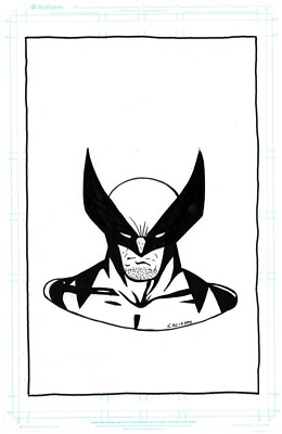 WOLVERINE PINUP~ANTHONY CACIOPPO~NEW ART | eBay