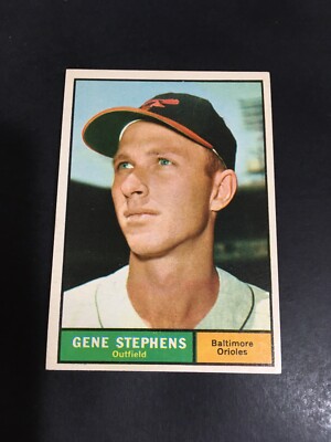 1961 TOPPS GENE STEPHENS, #102, NM/MT (Free Shipping On Any 3!) | eBay