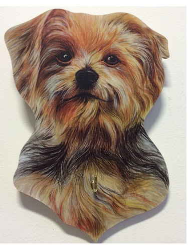 Lark Rise Designs Yorkshire Terrier Dog Lead Hanger LRDLHD20 | eBay