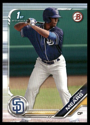 2019 Bowman Draft Joshua Mears | eBay
