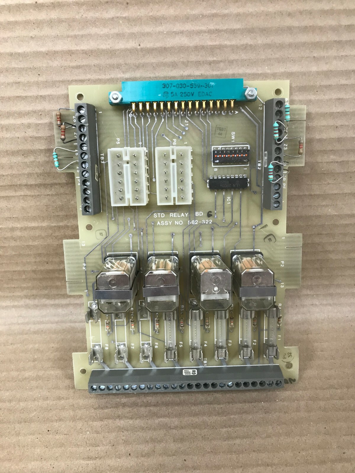 Simplex 2120 STD Relay Circuit Board 562-322 562322 Panel | eBay